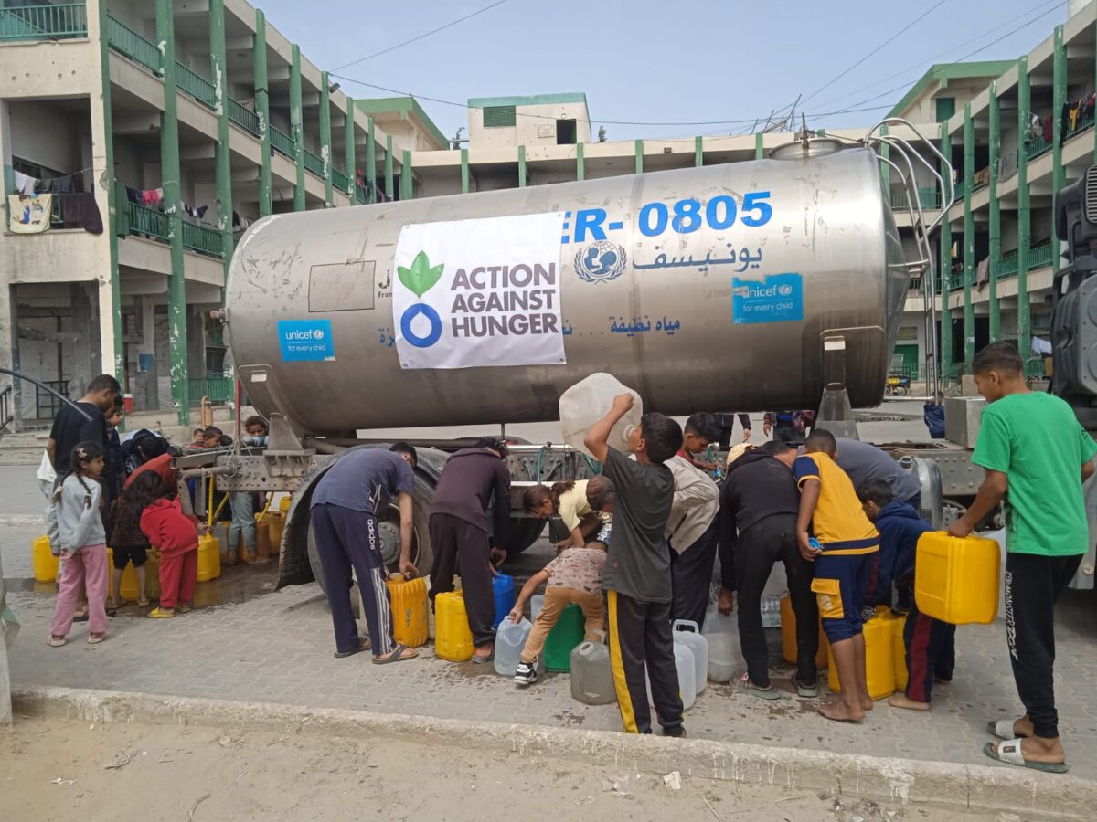 Gaza fuel crisis hits clean water access - Action Against Hunger